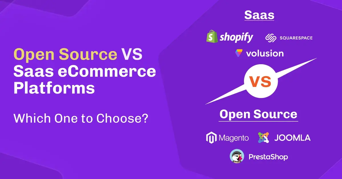 Open Source vs. Saas eCommerce Platforms - 6amTech